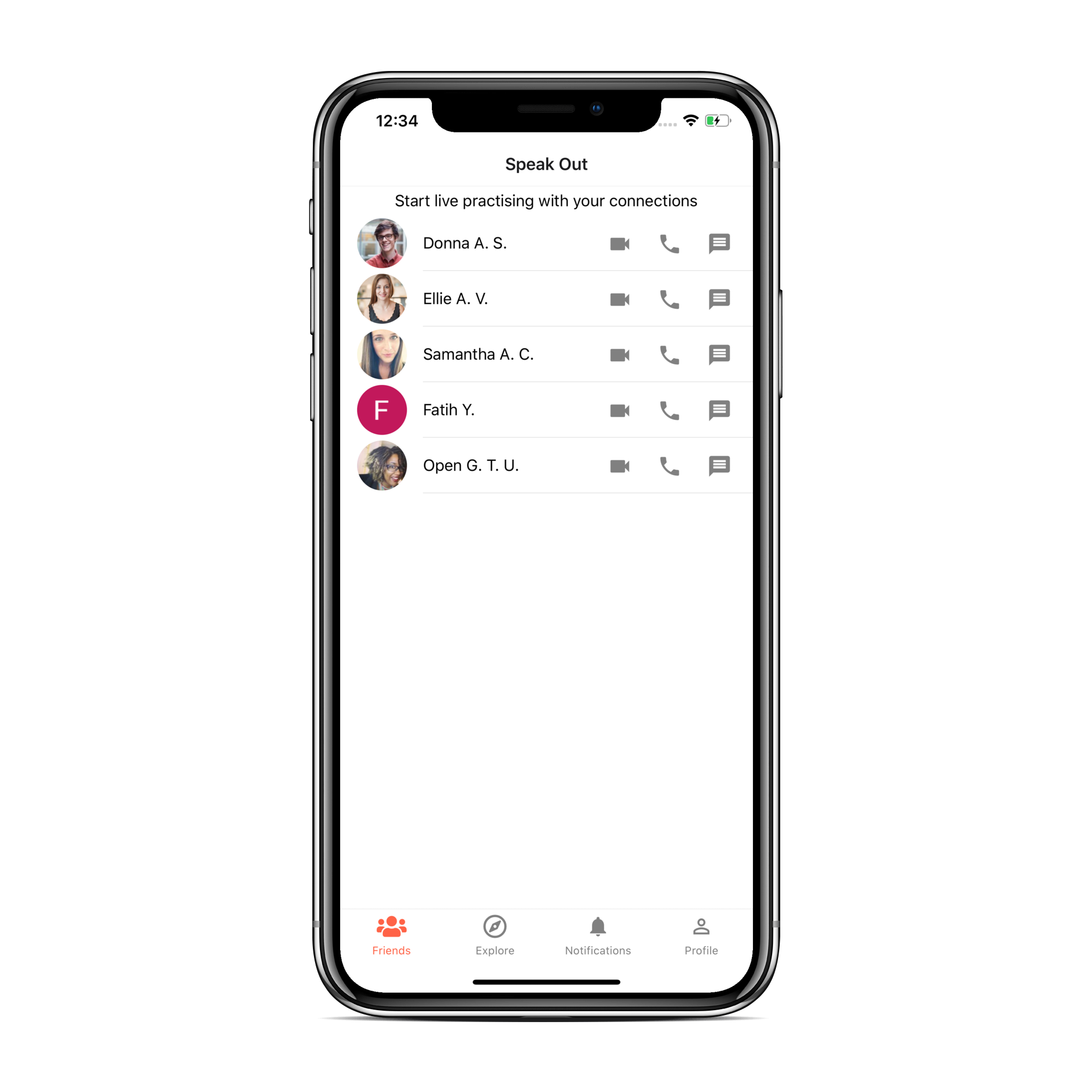 Speak Out App - Practice English